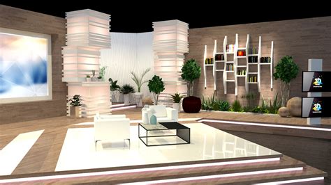 Rethought Ellen Show Set Design Behance