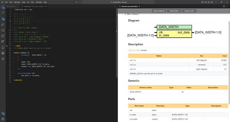 Table Preview · Issue 441 · Terostechnologyvscode Teroshdl · Github
