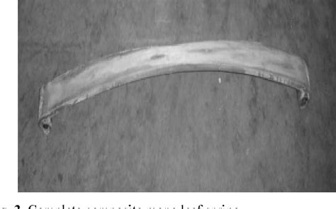Figure 1 From Mono Composite Leaf Spring For Light Weight Vehicle Design End Joint Analysis