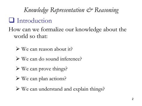 Ppt Knowledge Representation And Reasoning Part 1 Propositional Logic