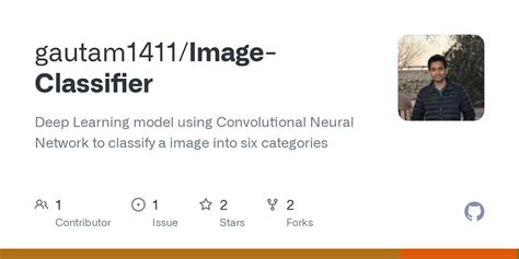 GitHub Gautam Image Classifier Deep Learning Model Using Convolutional Neural Network To