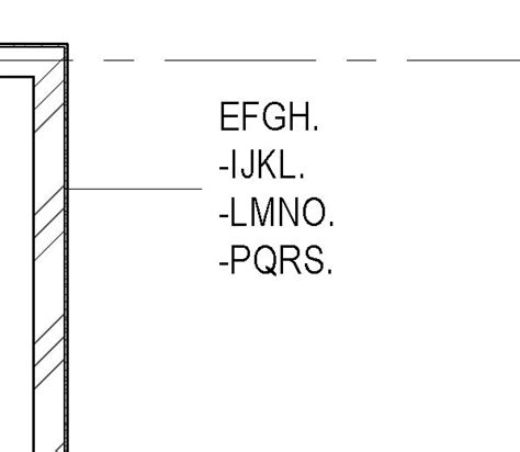 Revit 4 Creating Multiline Text In Revit Keynote Text