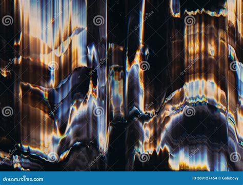 Glitch Overlay Analog Distortion Noise Texture Royalty Free