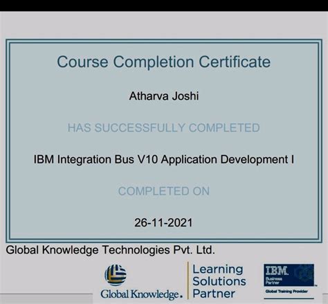 Atharva Joshi On Linkedin Im Glad To Share That Ive Completed The