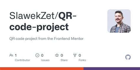 GitHub SlawekZet QR Code Project QR Code Project From The Frontend Mentor