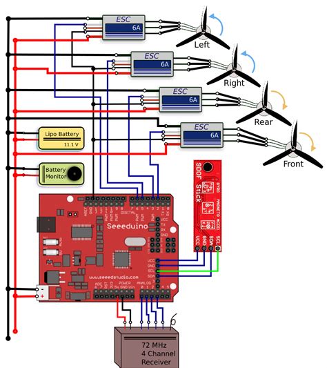 Simple Drone Circuit Diagram