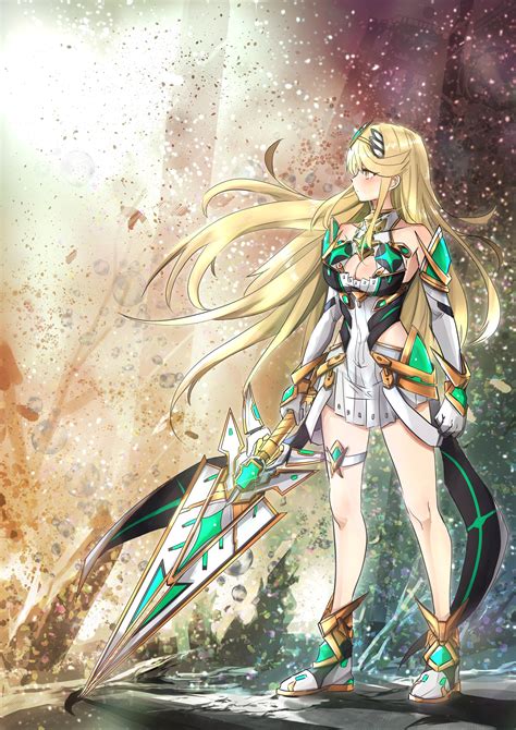 Mythra By Origami45554722 R Xenoblade Chronicles