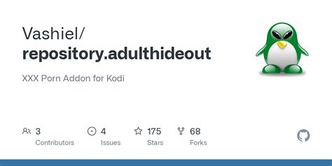 GitHub Vashiel Repository Adulthideout XXX Porn Addon For Kodi