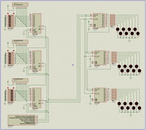 avr 74hc165 to 74hc595 다이렉트 전송