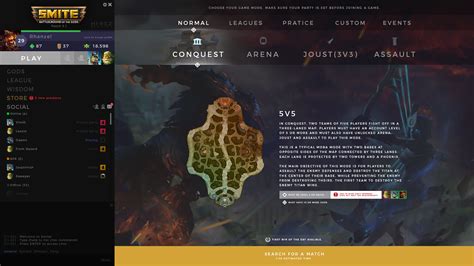 Nelson Neto Ui Revamp Concept Smite