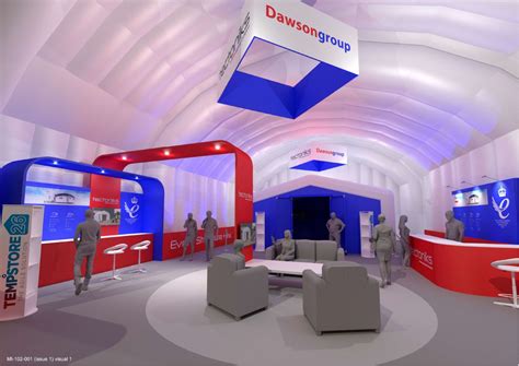 Tectoniks Dawsongroup Company Launches Inflatable Event Structure Lance Show And Publications