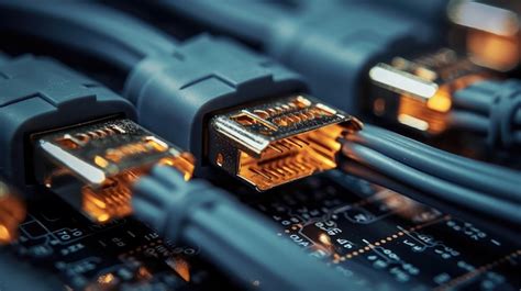 ethernet computer cables premium ai generated image