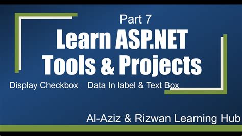 And C Tutorial Part 7 Display Check Box Data In Label And