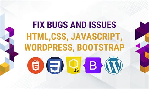 Wordpress Html Css Javascript Bootstrap Issues Errors By