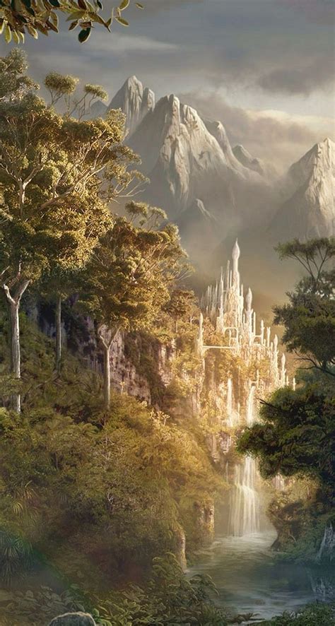 Sci Fi Fantasy Wallpapers Wallpaper Fantasy Landscape Fantasy Art
