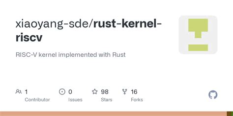 Github Xiaoyang Sderust Kernel Riscv Risc V Kernel Implemented With