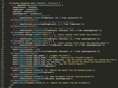 Solidity Truffle Test Error Deducts The Amount From The Allowance Ethereum Stack Exchange