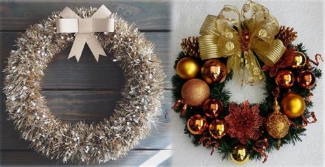 Χριστουγεννιάτικα στεφάνια για την εξώπορτα του σπιτιού Exypnes Idees Gr