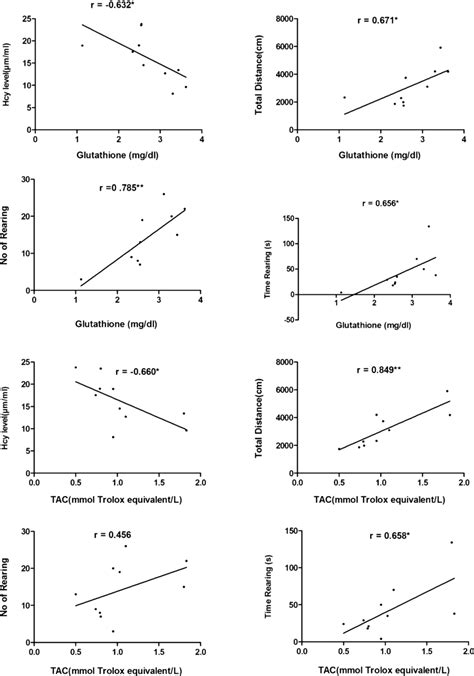 correlation graph between different parameters download scientific