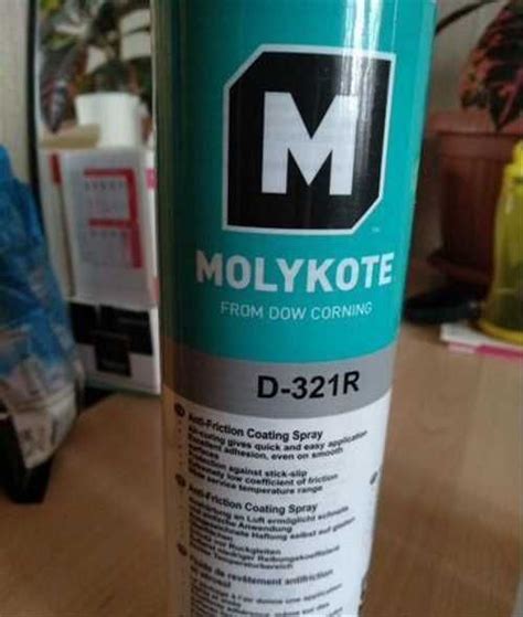 Антифрикционное покрытие Molykote D 321r Москва Ремонт и строительство Festima Ru