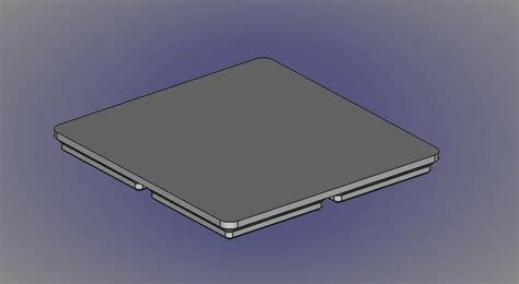 Freecad Gridfinity Parametric Bin Base Blank By Stu142 Download Free Stl Model