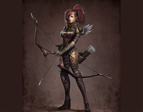 Female Archer Wallpapers Wallpaper Cave