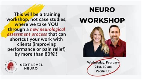 Next Level Neuro Free Workshop