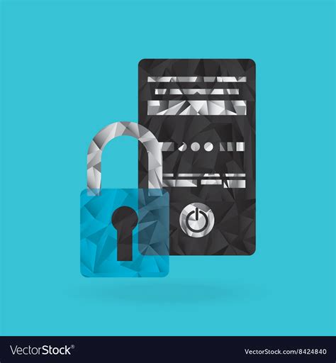 Security System Design Royalty Free Vector Image