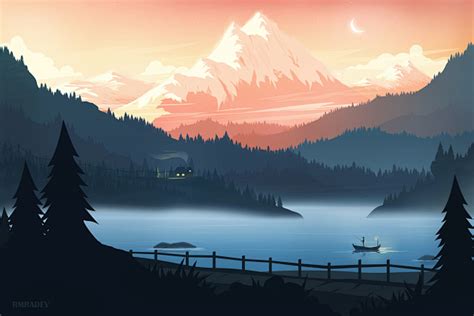 电脑壁纸 Pc背景 插画设计 景色美图 摄影风景 美景图库 4k超高清 花瓣网