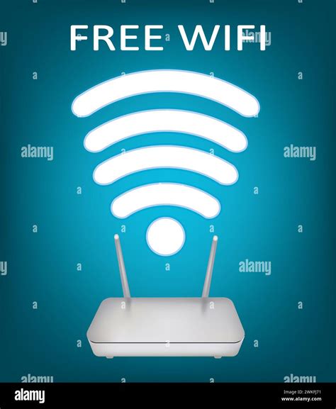 wireless internet router vector illustration stock vector image and art