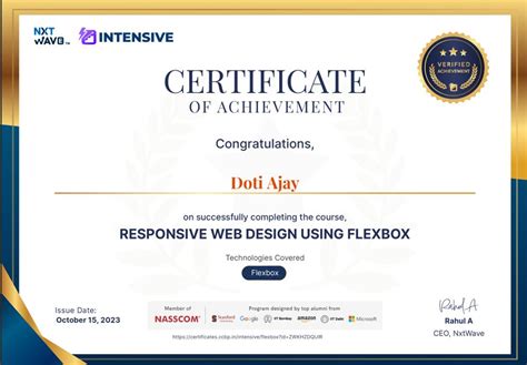 ajay doti on linkedin learning nxtwave