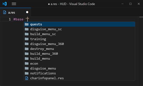 vscode vdf settings vscode vdf