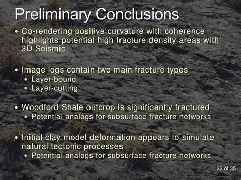 Ppt Fracture Analysis Using 3d Seismic Attributes Outcrop And Clay