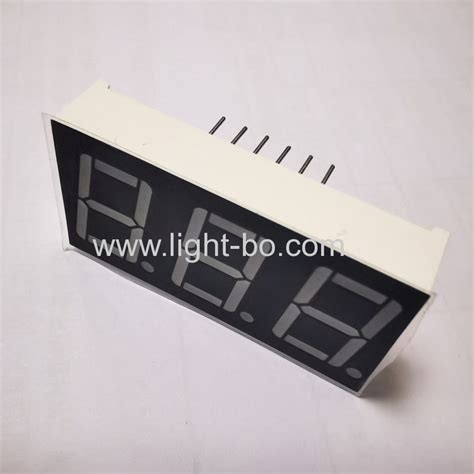 Super Bright Red Common Anode 0 56 3 Digit 7 Segment Led Display For Instrument Panel
