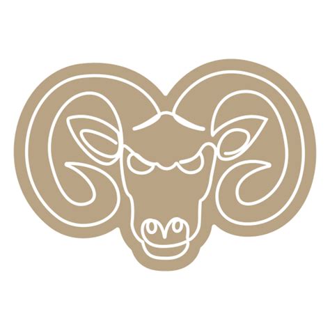 Ram Cut Out Continuous Line Png Svg Design For T Shirts