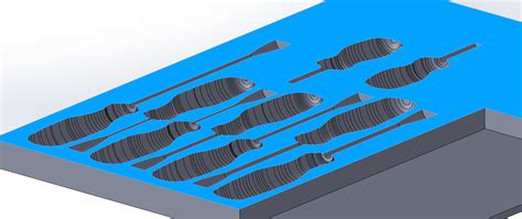 How To Extend Extrude Surface Of Body With Cavities In It R Solidworks