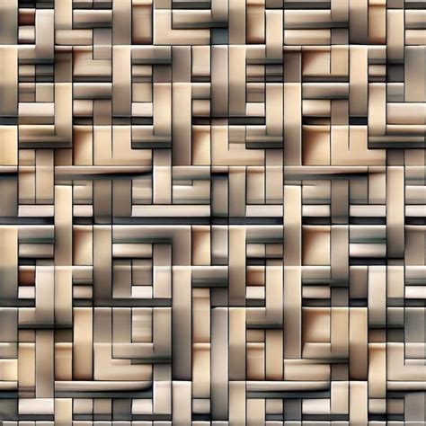 Premium Ai Image Basket Weave Pattern