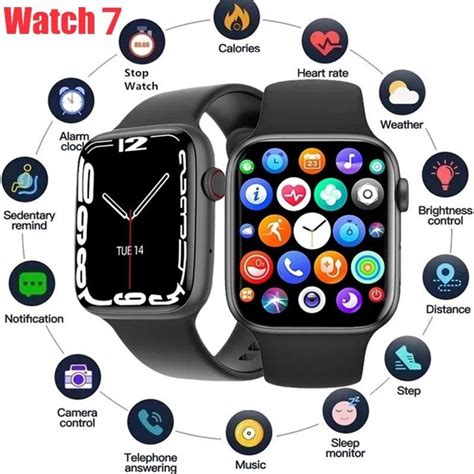 Smartwatch 7 Intelligent Full Touch Screen Bluetooth Call Watch Heart