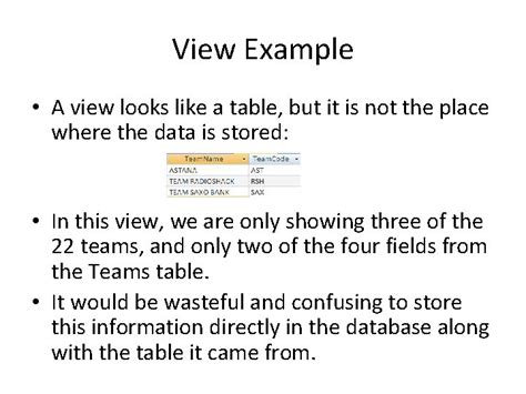 Database Tables Review Of Definitions Database A Collection