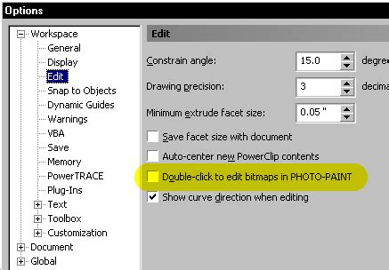 Double Clicked Image Opens Automatically In Photo Paint CorelDRAW Graphics Suite