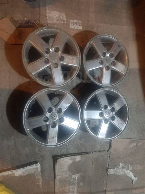 Диски на 15, бу, отправка, Toyota, 15", 1 шт, 5x114.3, литой, 4 шт, б/у ...