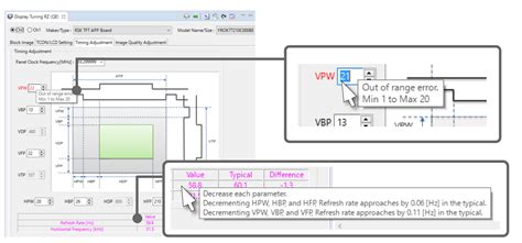 Qe For Display Development Assistance Tool For Display Applications