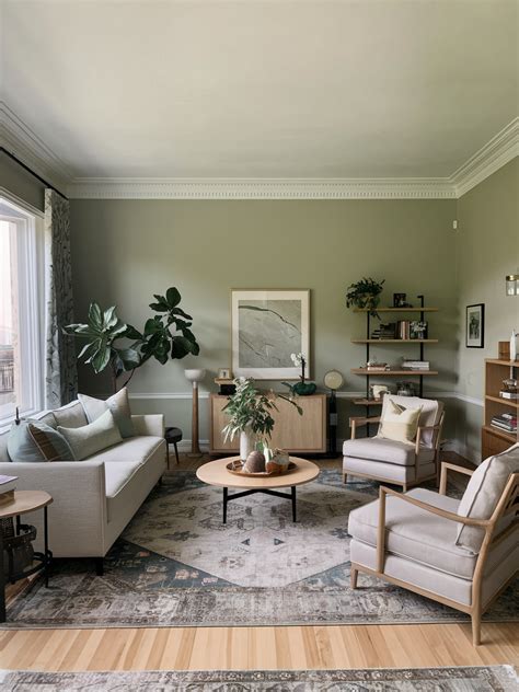 Living Rooms With Sage Green Walls Elevate Your Space With Natures Calm