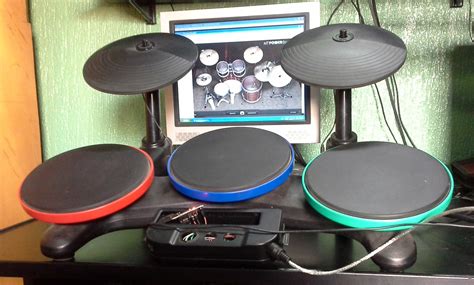 Arduino Midi Drums Wii Band Hero