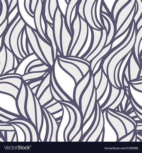 Abstract Pattern With Curl And Swirl Royalty Free Vector