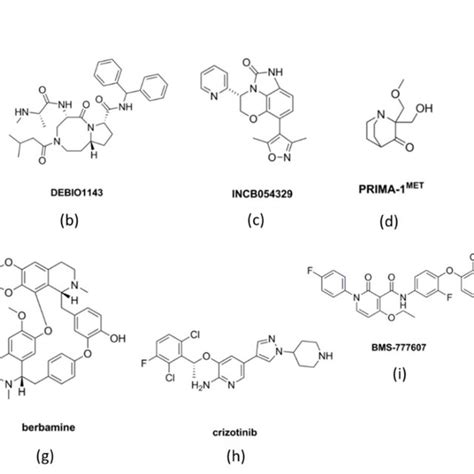 Chemical Structure Representation Of Molecules Identified As Inducers