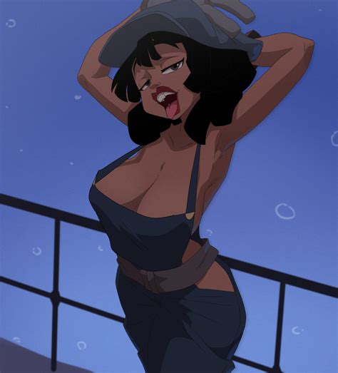 Inker Comics Audrey Ramirez Atlantis The Lost Empire Absurdres Highres Girl Armpits