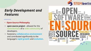 A Brief History Of Python Programming Language English PPTX
