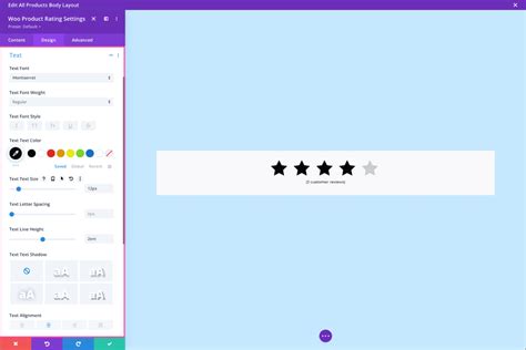 The Divi Woo Product Rating Module Elegant Themes Documentation