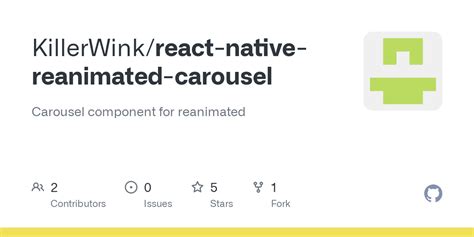 GitHub KillerWink React Native Reanimated Carousel Carousel Component For Reanimated